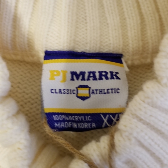 Pj Mark | Sweaters | Vintage Pj Mark 8s90s Striped Crew Neck Sweater ...
